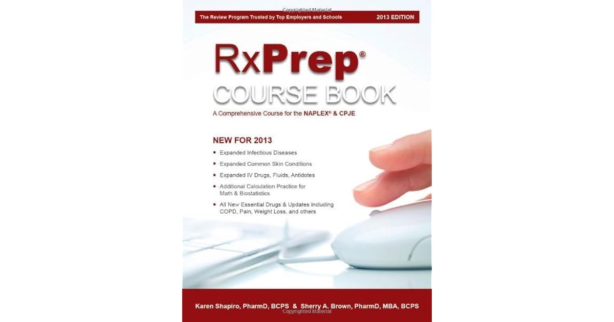 RxPrep Course Book - A Comprehensive Course for the NAPLEX® & CPJE by ...