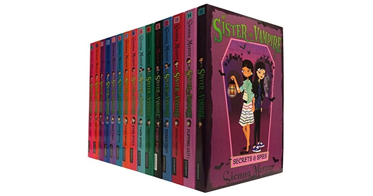 My Sister the Vampire 16 Books Collection Pack Set by Sienna Mercer