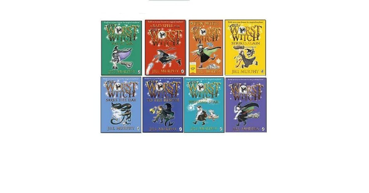 The Worst Witch Collection 8 Books Set by Jill Murphy