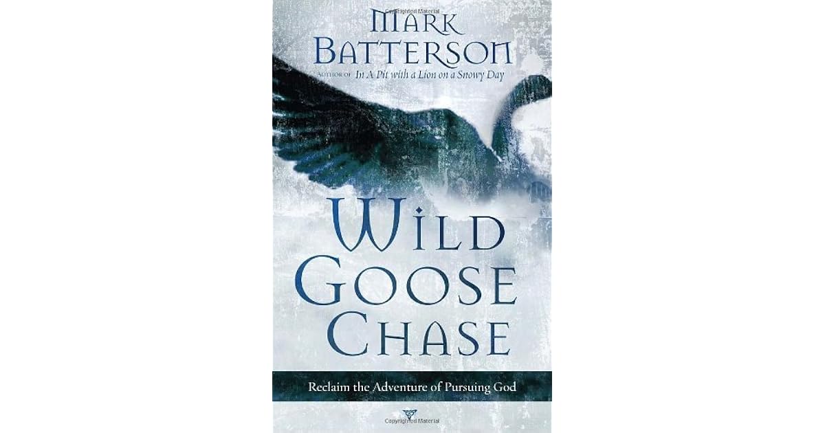Wild Goose Chase: Reclaim the Adventure of Pursuing God by Mark Batterson