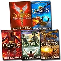 Heroes of Olympus Complete Collection 5 Books Box Set -The Lost Hero ...