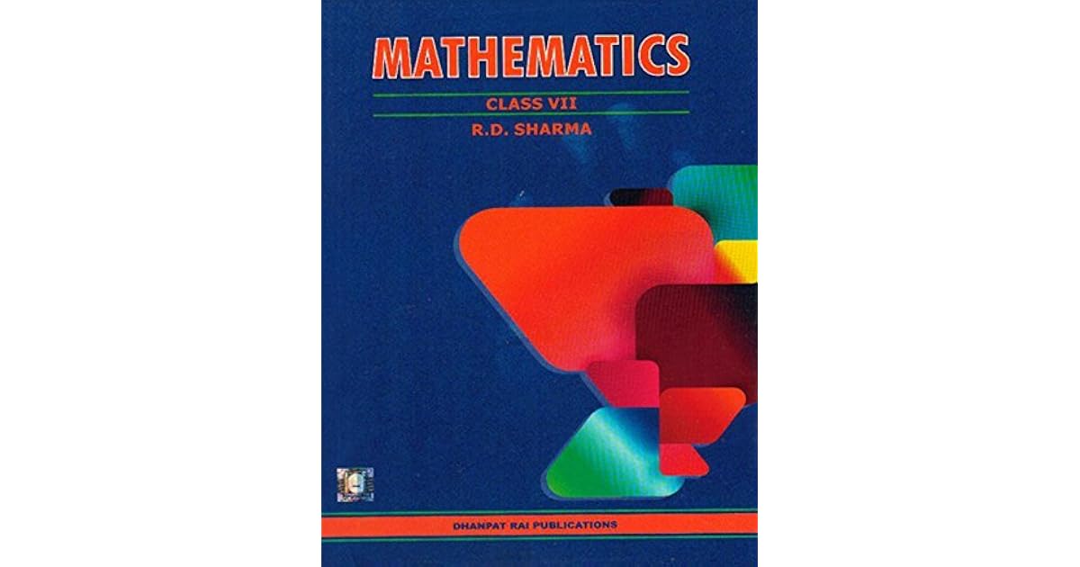 Mathematics Class - 7 by R.D. Sharma