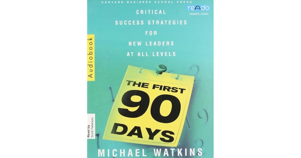 The First 90 days by Michael D. Watkins