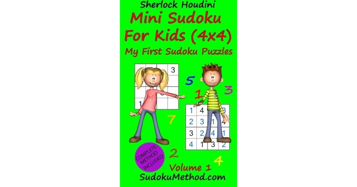 Book giveaway for Mini Sudoku For Kids (4x4) - My First Sudoku Puzzles ...