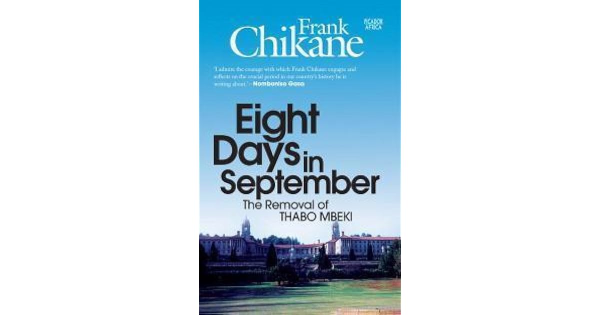 Eight Days in September by Frank Chikane