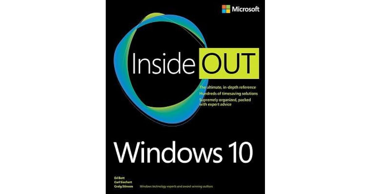 Windows 10 Inside Out by Microsoft Corporation
