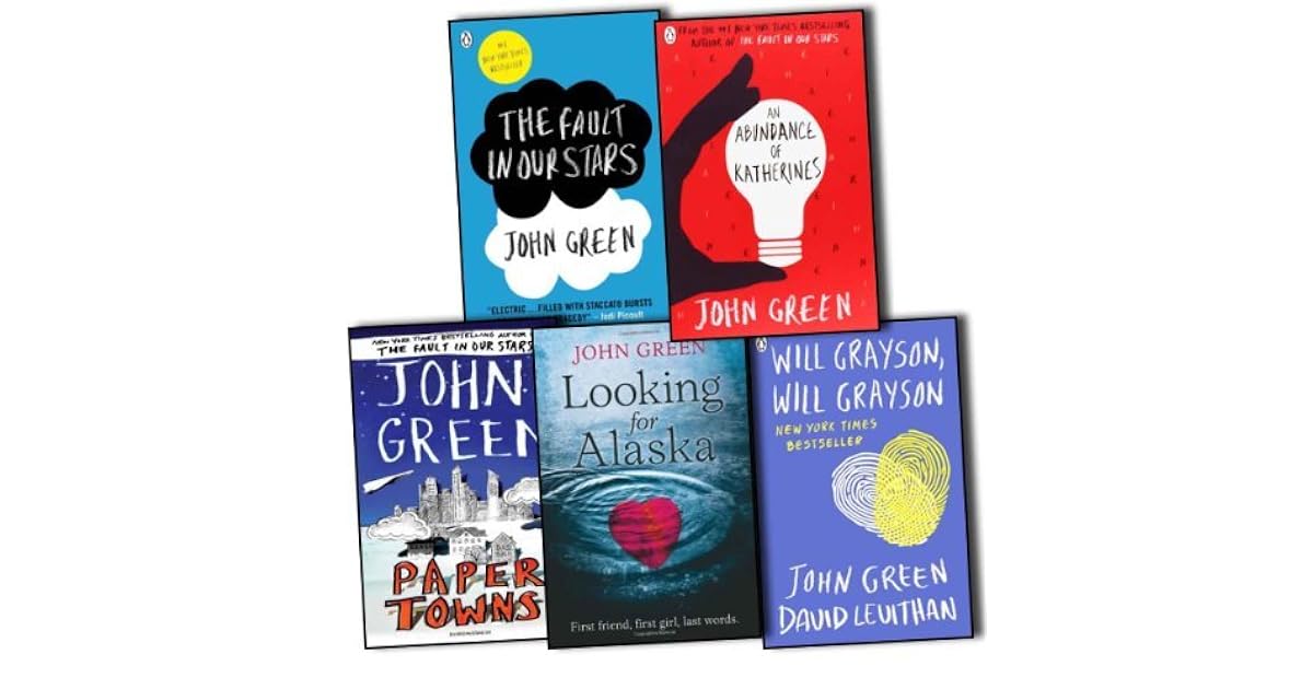John Green 5 Books Collection Pack Set by John Green