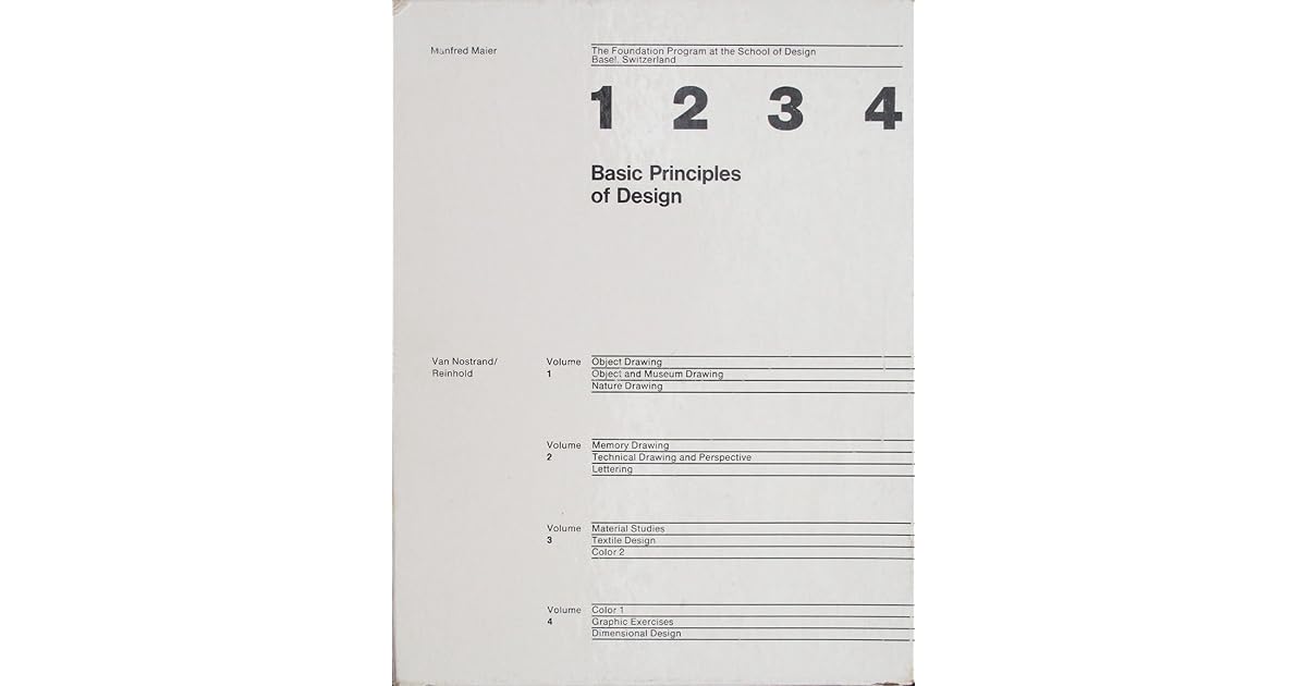 Foundations of the Basel School of Design, B. P. D. by The Basel School ...