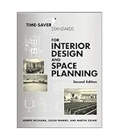 Time-Saver Standards for Interior Design and Space Planning by Joseph ...