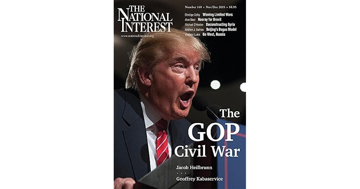The National Interest by Jacob Heilbrunn