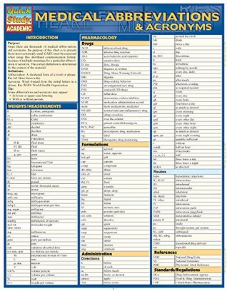 Medical Abbreviations & Acronyms by Corinne B. Linton