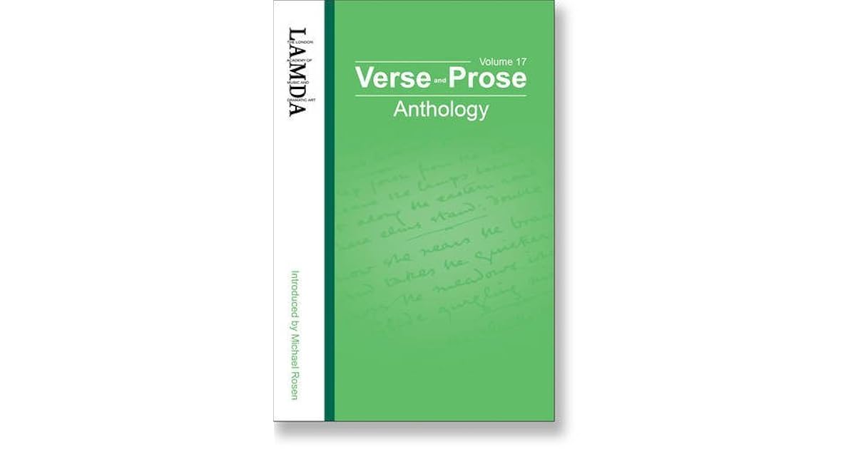 LAMDA Verse and Prose Anthology: v.17: Extracts of Classical and ...
