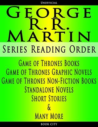 George R.R. Martin Series Reading Order by NOT A BOOK