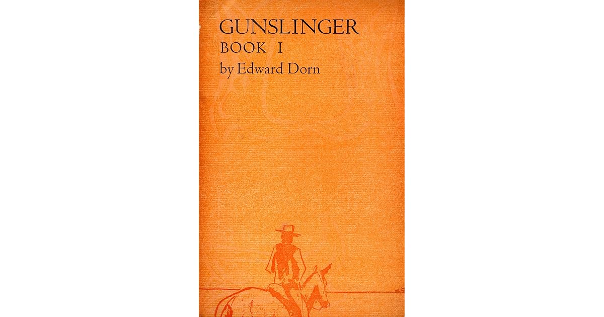 Gunslinger, Book 1 by Edward Dorn