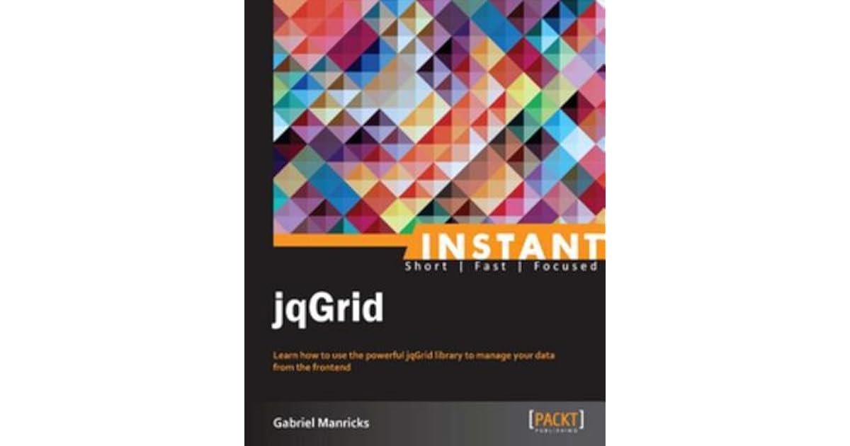 Instant Jqgrid by Gabriel Manricks
