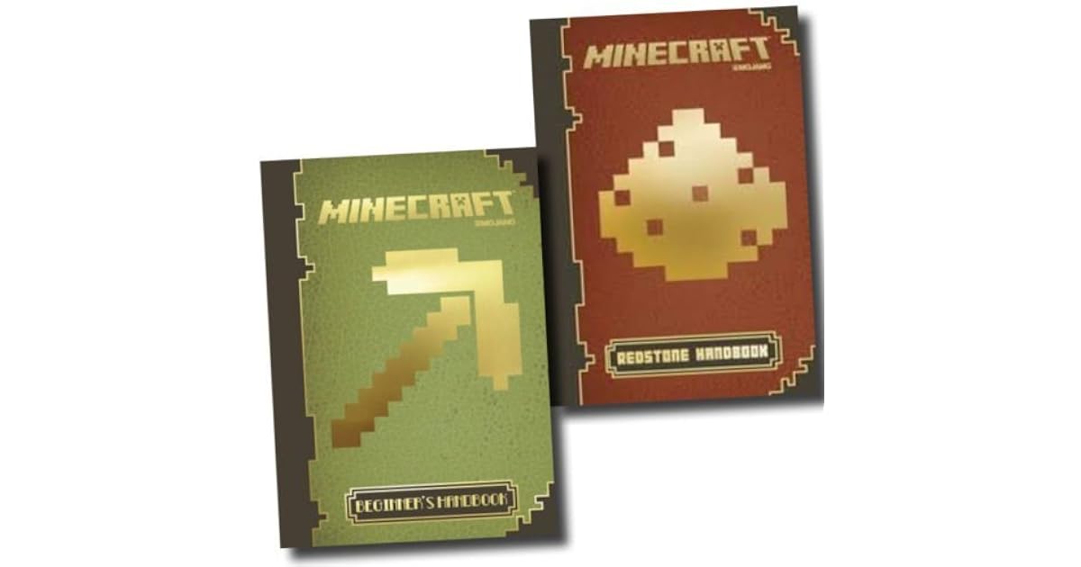 Minecraft 2 Handbooks Collection set Mojang Book (Beginner's and ...