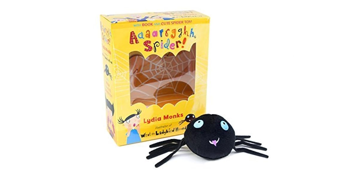 Aaaarrgghh Spider! Book and Toy by Lydia Monks