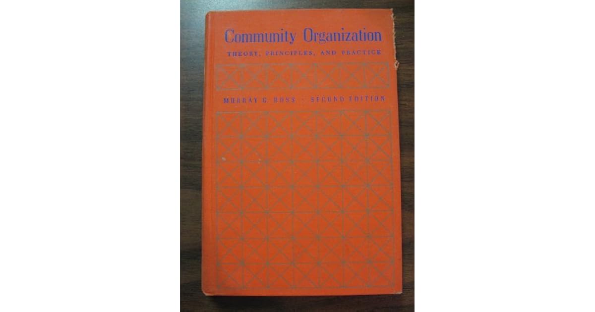 Community Organization by Murray G. Ross