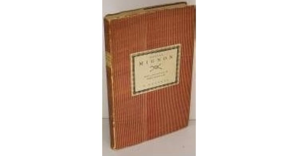 Mignon by Johann Wolfgang von Goethe