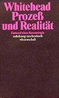 Process and Reality: An Essay in Cosmology by Alfred North Whitehead