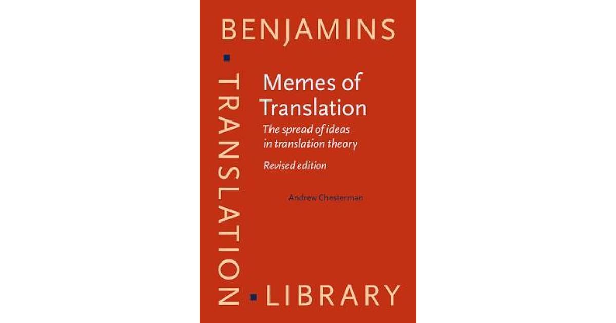 Memes of Translation by Andrew Chesterman