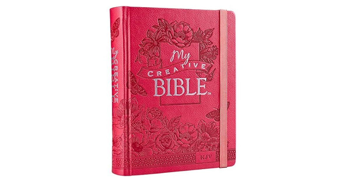 My Creative Bible KJV: Pink Hardcover Bible for Creative Journaling by ...