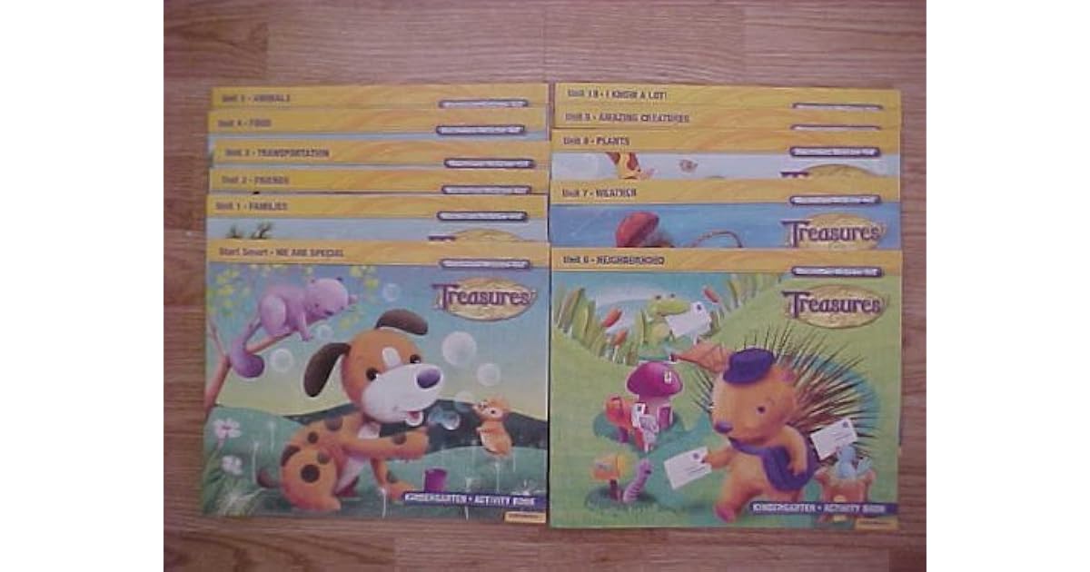 Macmillan McGraw-Hill Kindergarten Treasures Activity Book by Macmillan ...