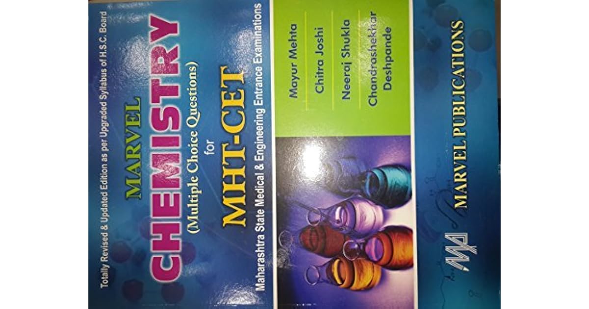 MARVEL CHEMISTRY FOR MHT-CET by Mayur Mehta