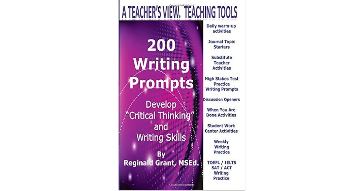 200 Writing Prompts: Warm Up's, Journal Entries & Discussion Topics by ...