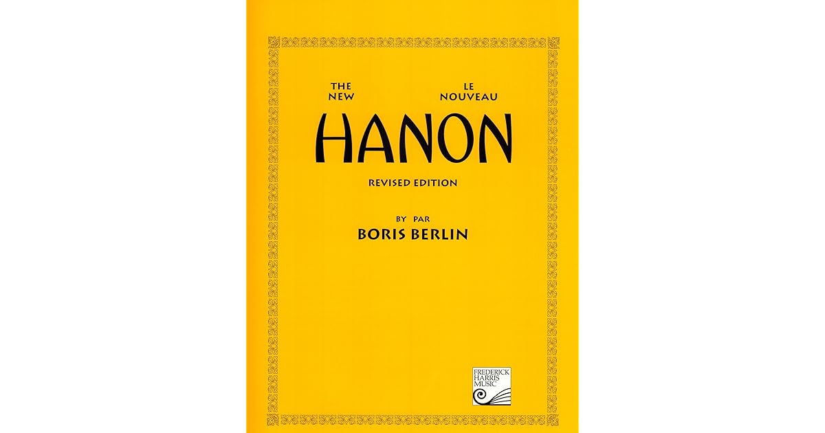The New Hanon / Le Nouveau Hanon by Boris Berlin