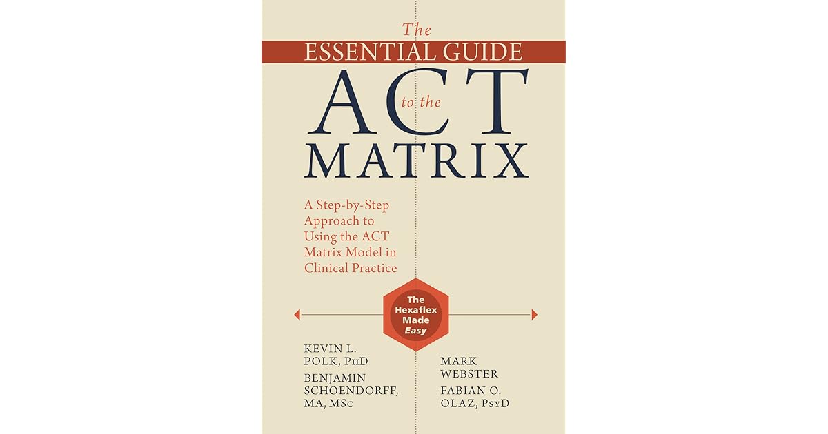 The Essential Guide to the ACT Matrix: A Step-by-Step Approach to Using ...