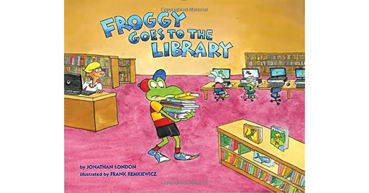 Froggy Goes to the Library by Jonathan London