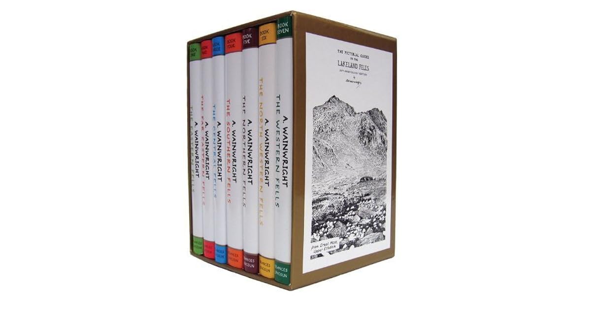 Pictorial Guide To the Lakeland Fells Collection 7 Books Set By Alfred ...