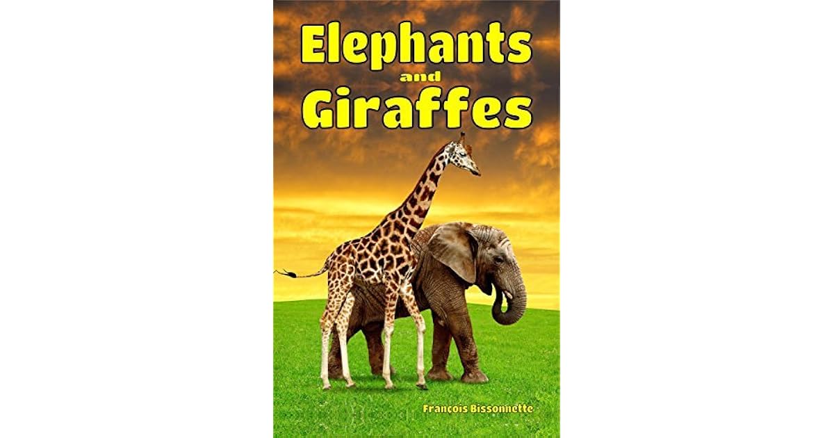 Elephants and Giraffes by Francois Bissonnette
