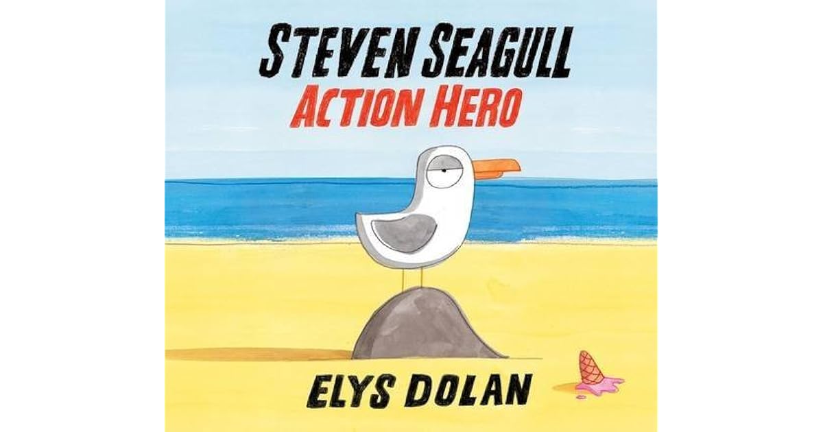 Steven Seagull Action Hero by Elys Dolan