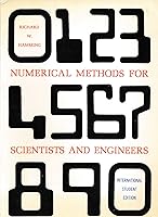 Numerical Methods for Scientists and Engineers by Richard Hamming