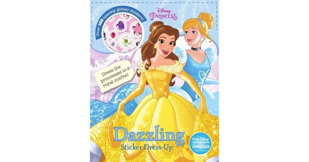 Disney Princess Dazzling Sticker Dress-Up by Parragon Books