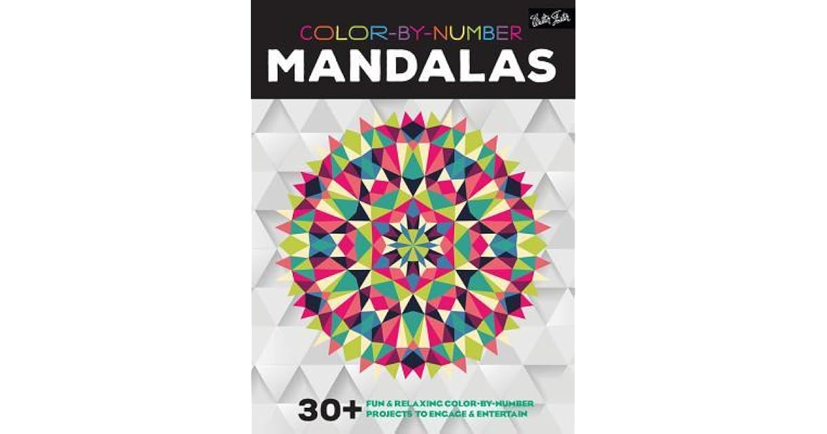 Book giveaway for Color-by-Number: Mandalas: 30+ fun & relaxing color ...