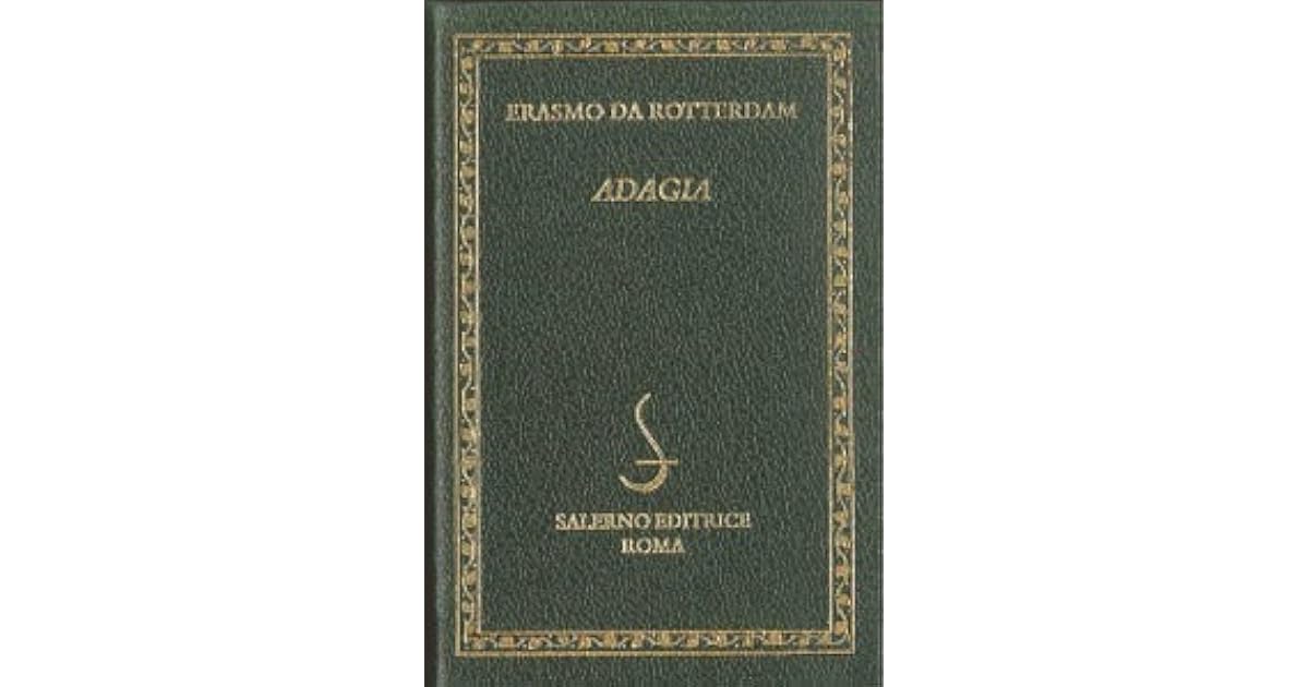 Adagia by Erasmus