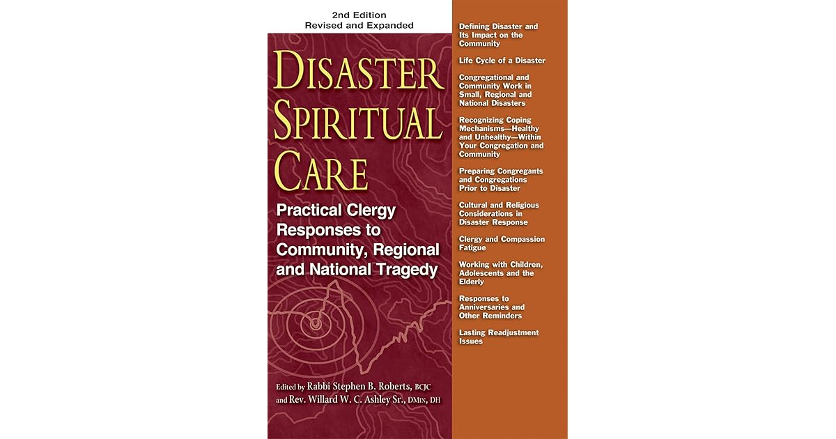 Disaster Spiritual Care: Practical Clergy Responses to Community ...