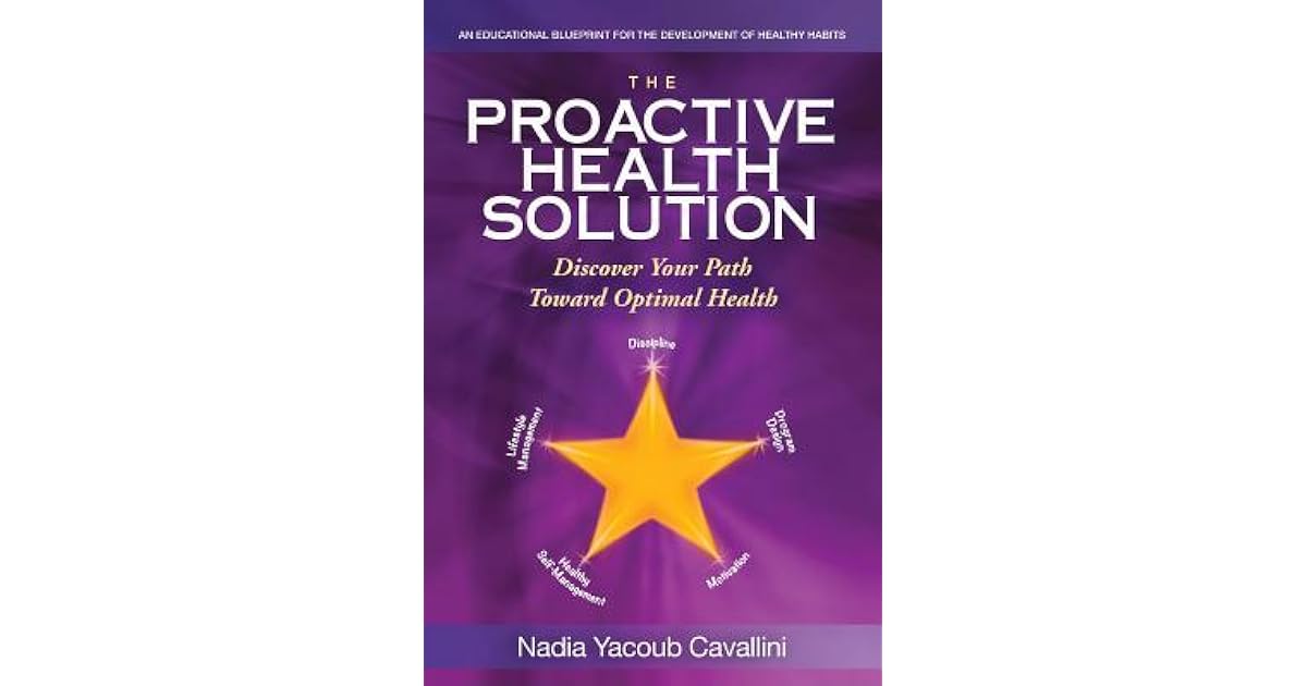 Book giveaway for The Proactive Health Solution by Nadia Yacoub ...