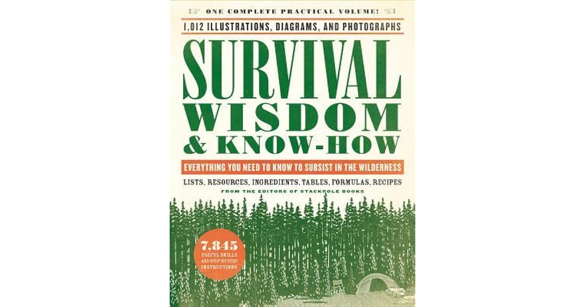 Survival Wisdom Know-How: Everything You Need to Know to Subsist in the ...