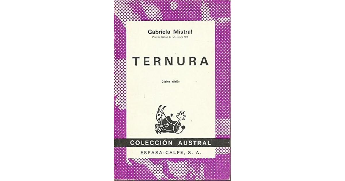 Ternura by Gabriela Mistral