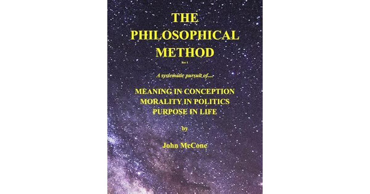The Philosophical Method by John McCone