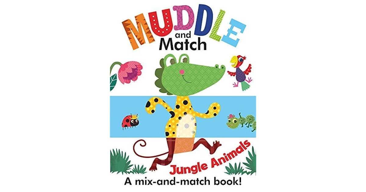 Muddle and Match Jungle Animals by Stephanie Hinton