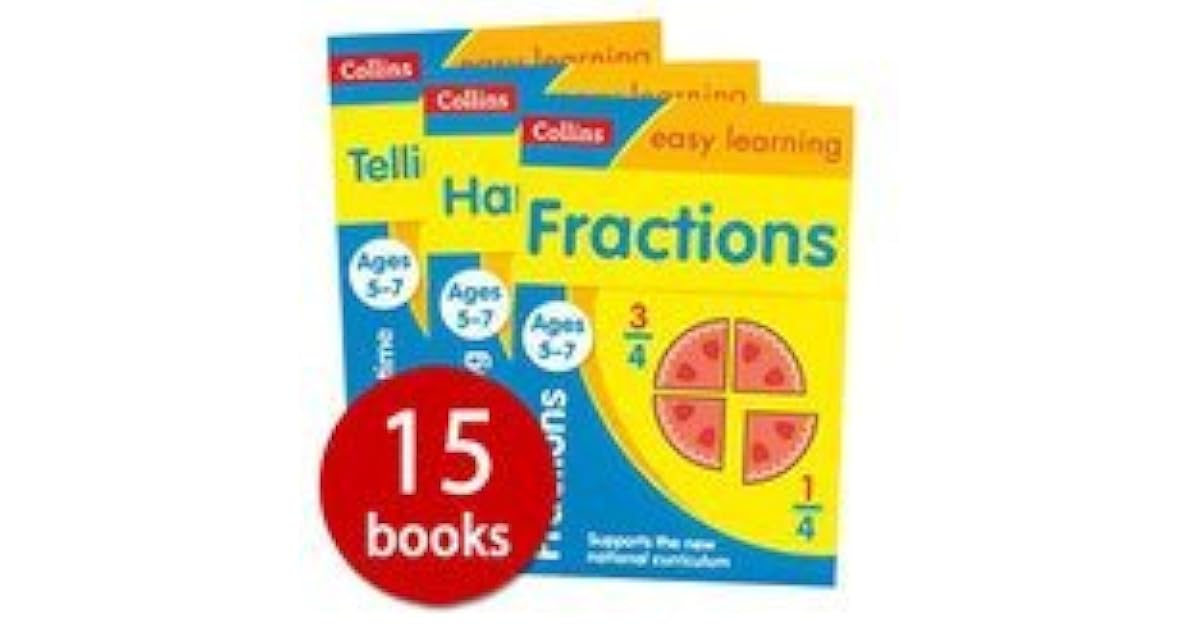 Collins Easy Learning Collection Set Workbooks; Ages 5-7 (15 Books) by ...