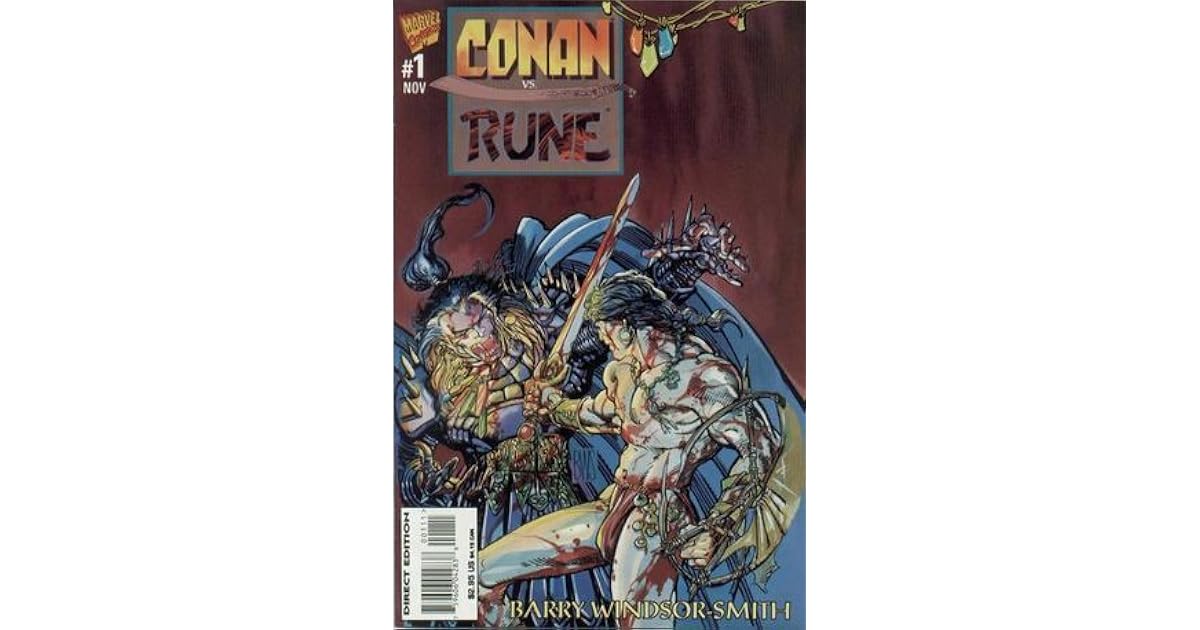 Conan vs Rune #1 by Barry Windsor-Smith