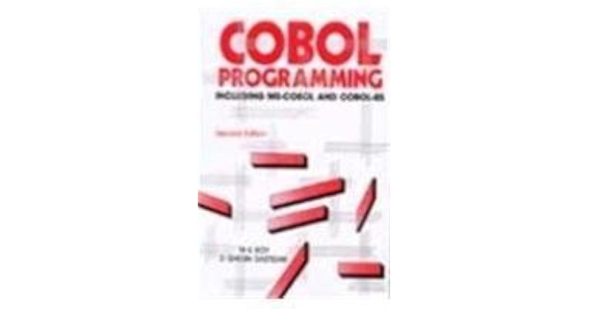 Cobol Programming by M.K. Roy