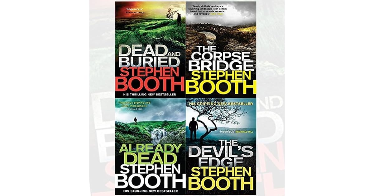 Stephen Booth Cooper and Fry Series 4 Books Bundle Collection by ...