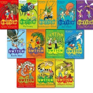 S.W.I.T.C.H 12 Books Collection Pack Set by Ali Sparkes